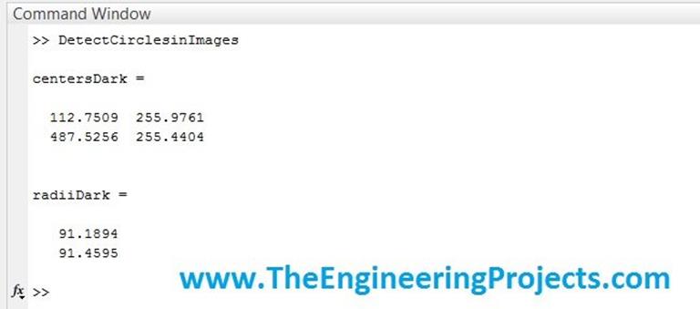 Detect Circles in Images Using MATLAB - The Engineering Projects