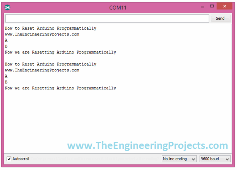 How to Reset Arduino Programmatically - The Engineering Projects