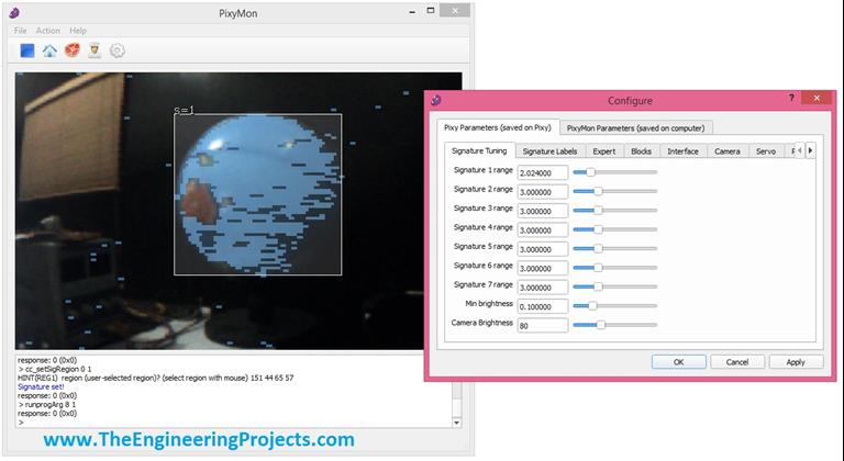 How to Train Pixy Camera with Computer - The Engineering Projects