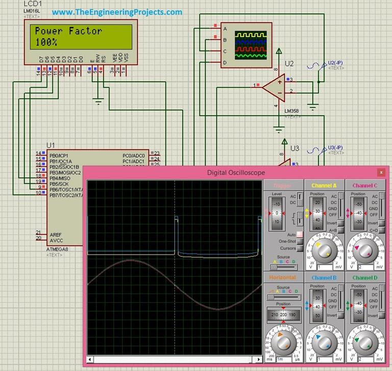 Power Factor Measurement Using Microcontroller - The Engineering Projects