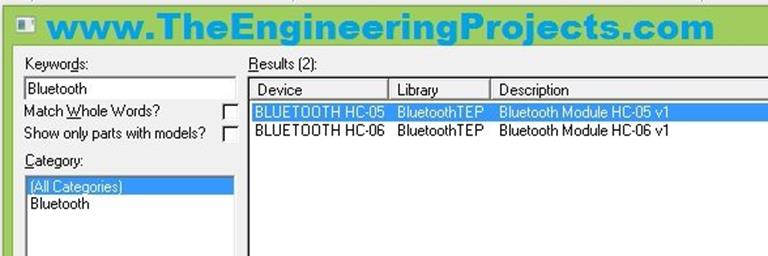 Bluetooth Library for Proteus - The Engineering Projects