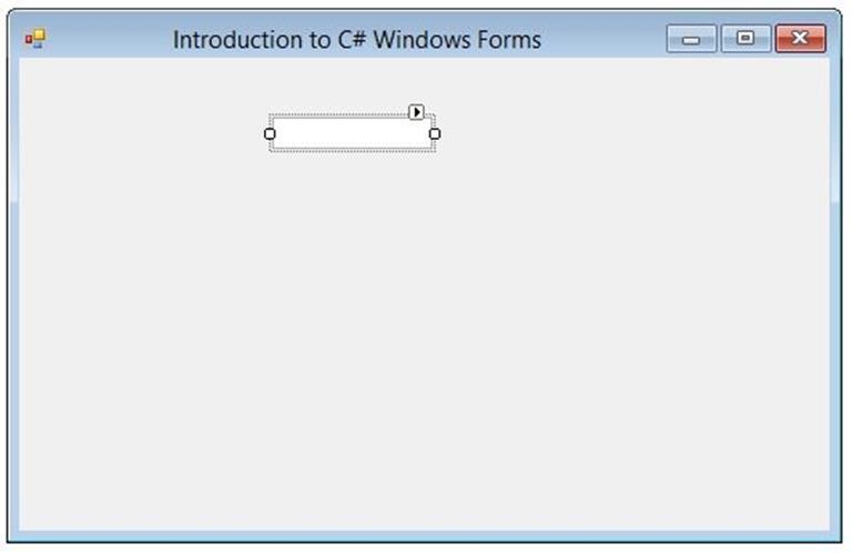 How to Add C# Controls in Windows Form ??? - The Engineering Projects