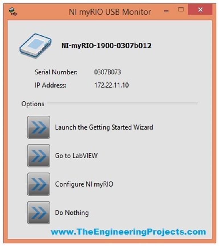 Getting Started with myRio - The Engineering Projects