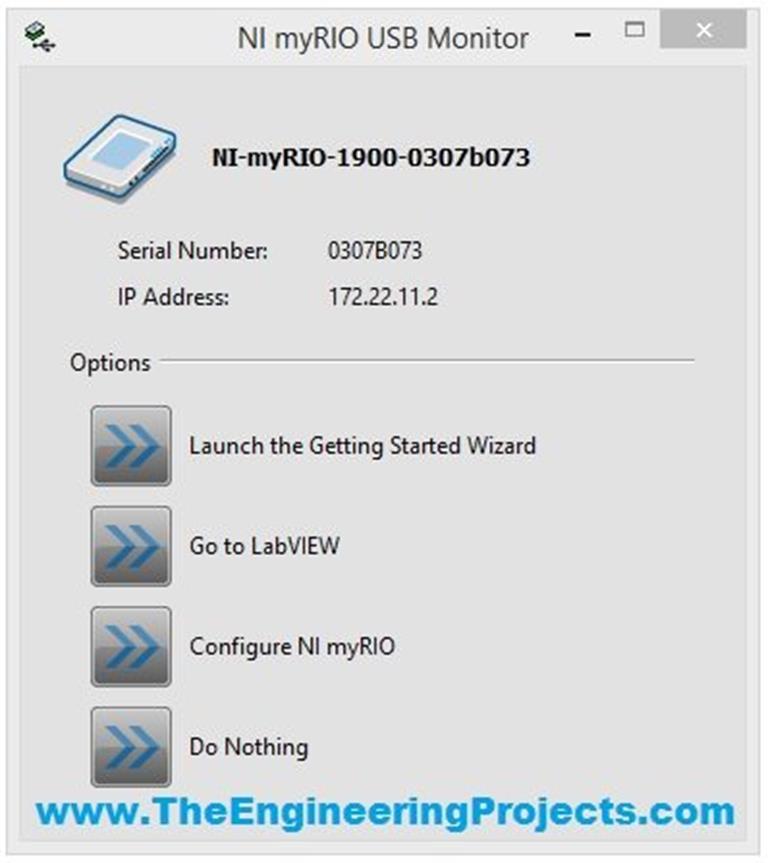 How to Configure NI MyRio on Wifi - The Engineering Projects
