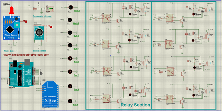 Home Automation Project using XBee & Arduino - The Engineering Projects