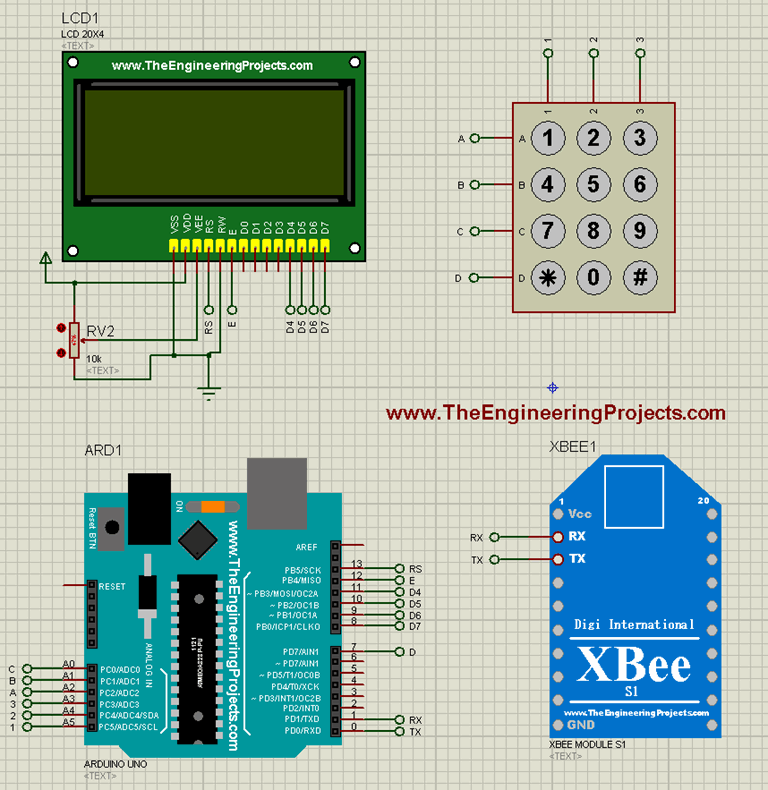 Home Automation Project Using Xbee And Arduino The Engineering Projects