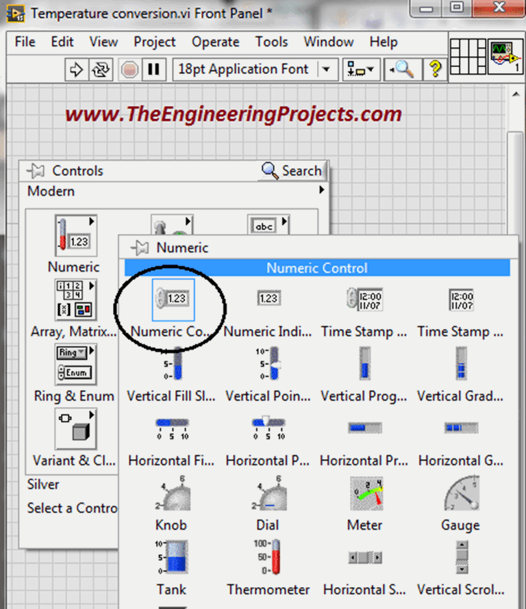 Temperature Conversion in LabVIEW - The Engineering Projects