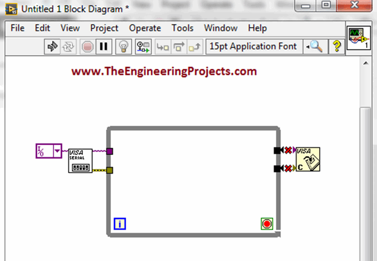 Stepper Motor Direction Control In Labview The Engineering Projects