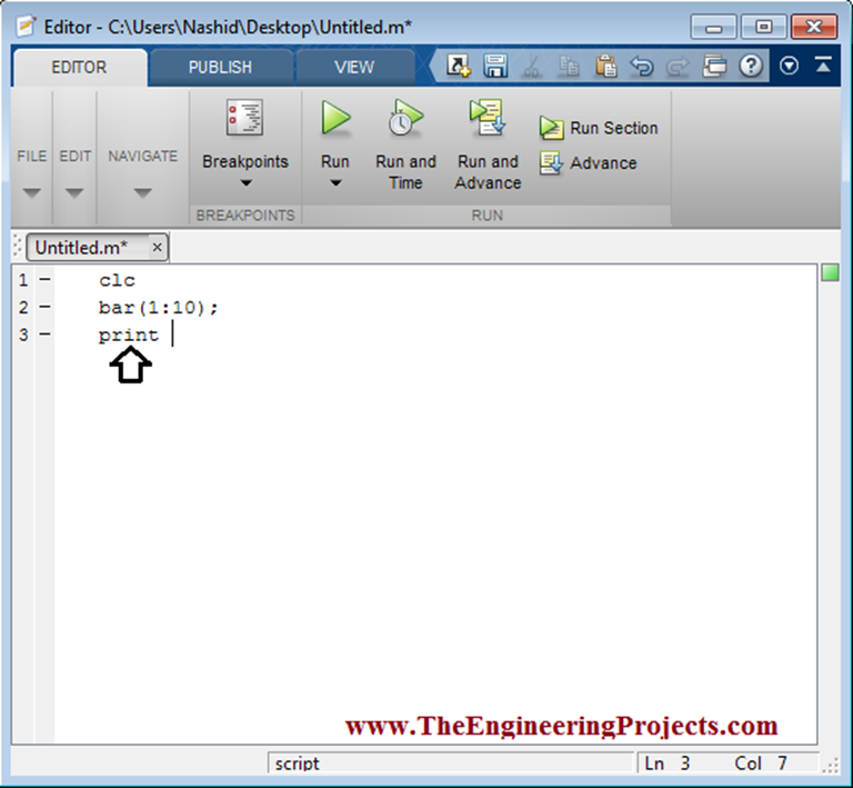 How to use Print MATLAB - The Engineering Projects