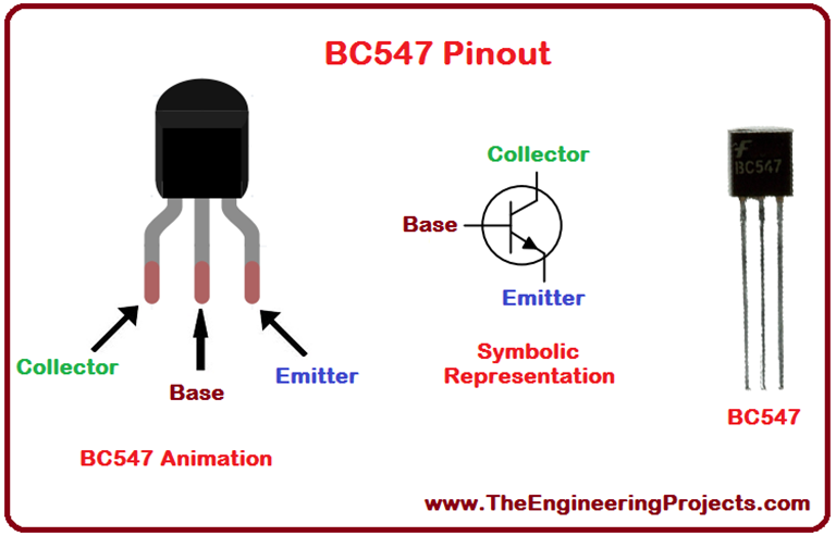 BC547: Datasheet, Pinout, Working, Applications and Simulation - The ...