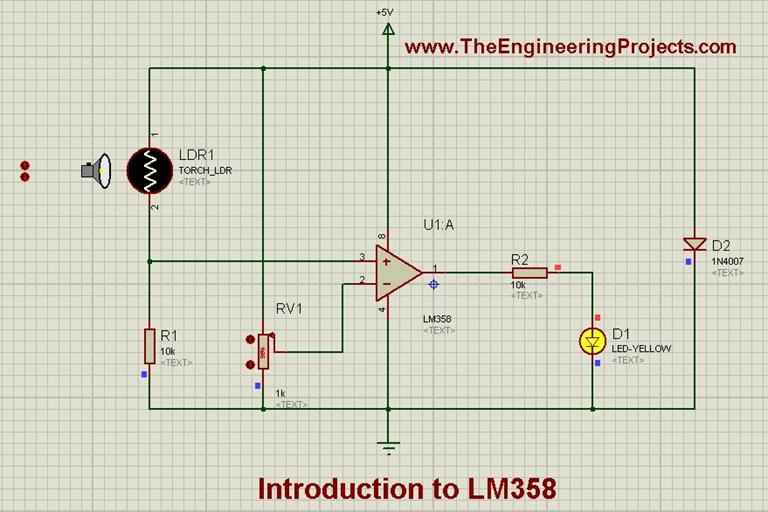 Introduction to LM358 - The Engineering Projects