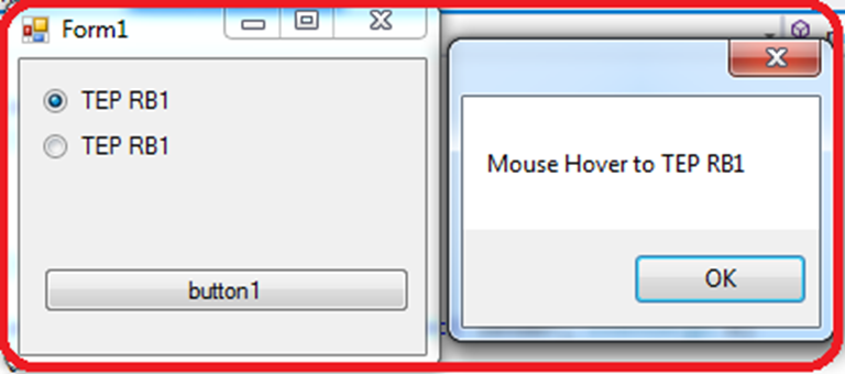 C# RadioButton Control - The Engineering Projects