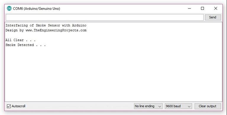 Smoke Detector with Arduino & MQ2 Sensor - The Engineering Projects