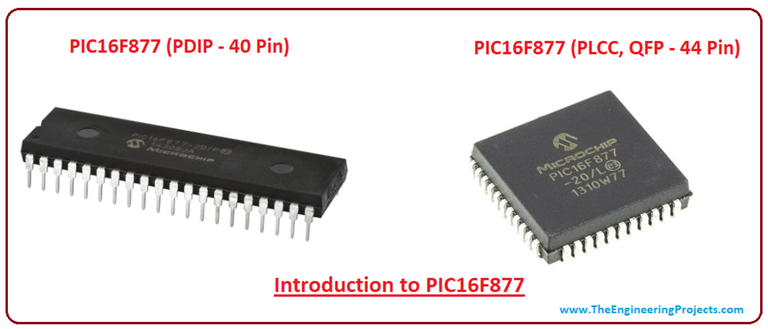 Introduction to PIC16F877 - The Engineering Projects