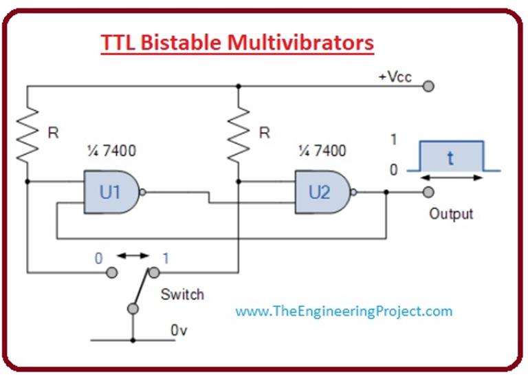 What is Bistable Multivibrator - The Engineering Projects