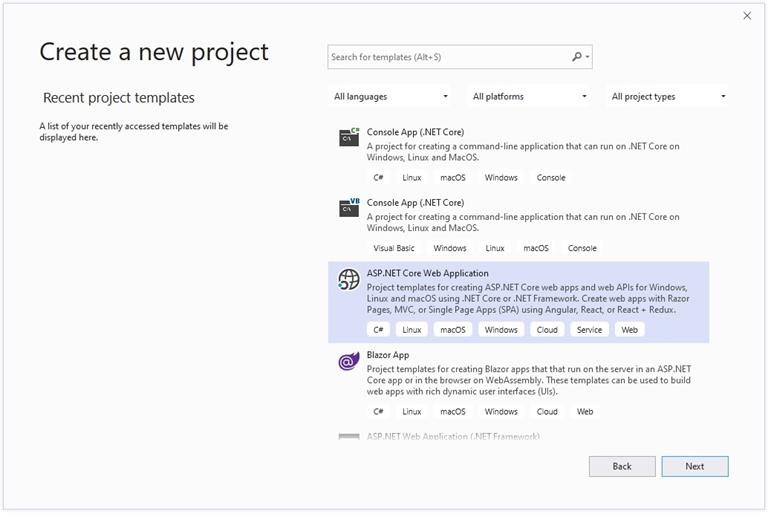 Create First Web Application In Aspnet Core The Engineering Projects
