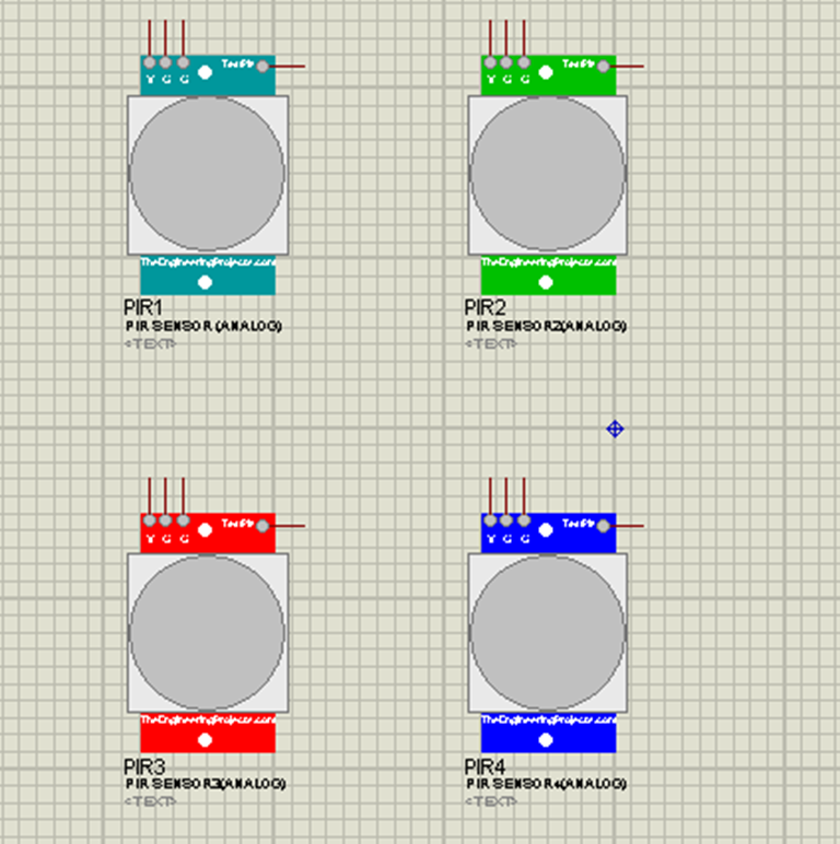 Analog PIR Sensor Library for Proteus V2.0 - The Engineering Projects