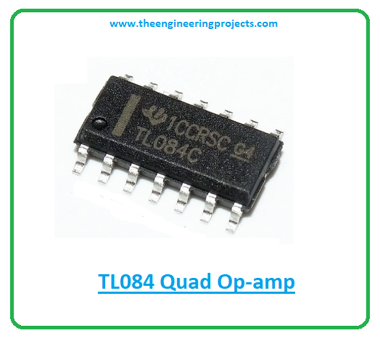 TL084 Op-Amp Datasheet, Pinout, Feature & Applications - The Engineering Projects