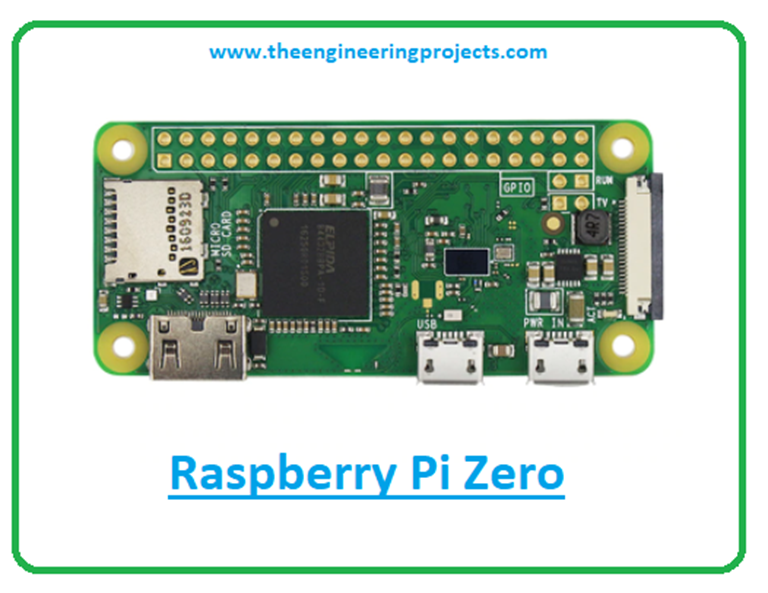What is Raspberry Pi Zero? Pinout, Specs, Projects & Datasheet - The ...