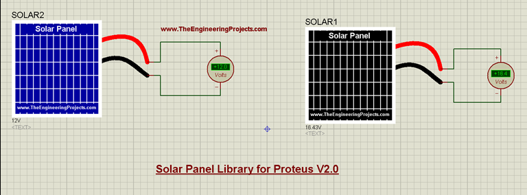 Solar Panel Library for Proteus V2.0 - The Engineering Projects