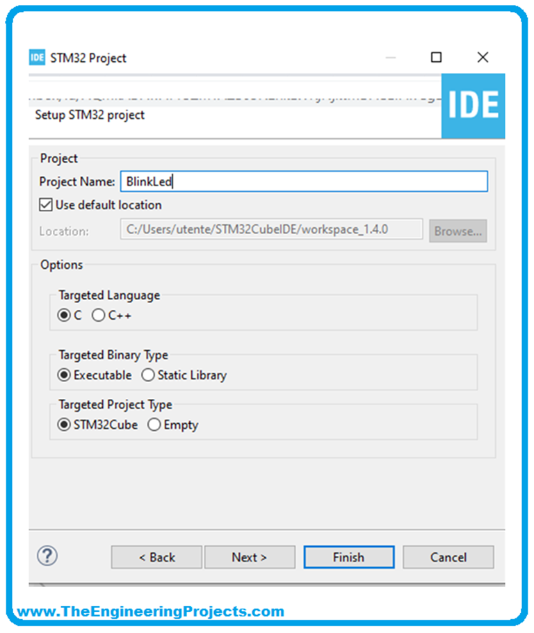 First Project using STM32 in STM32CubeIDE - The Engineering Projects