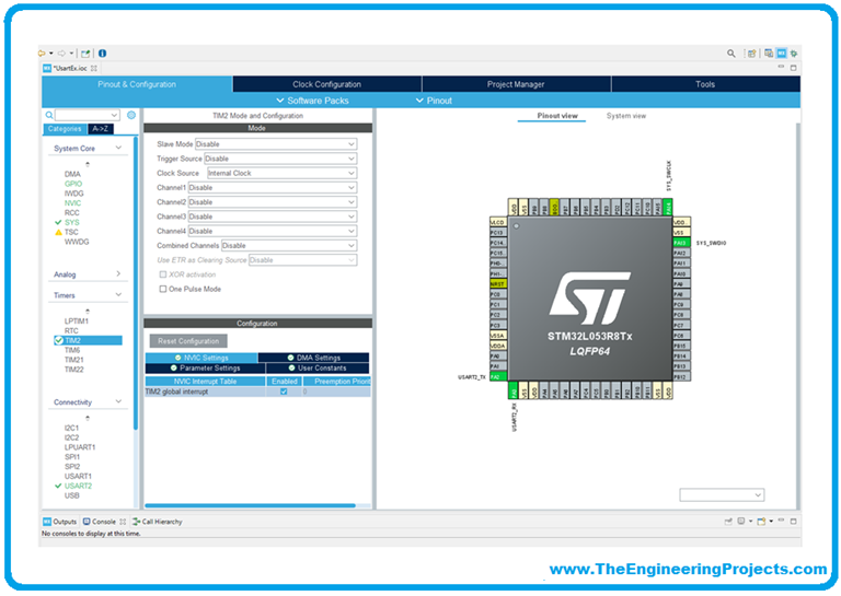 First Project using STM32 in STM32CubeIDE - The Engineering Projects
