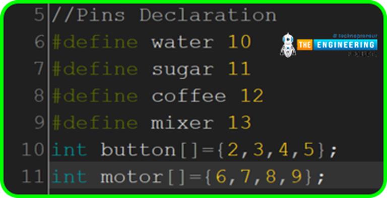 Smart Coffee Vending Machine Using Arduino The Engineering Projects