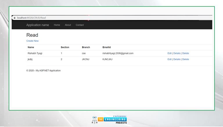 Databases and CRUD operations in C# - The Engineering Projects