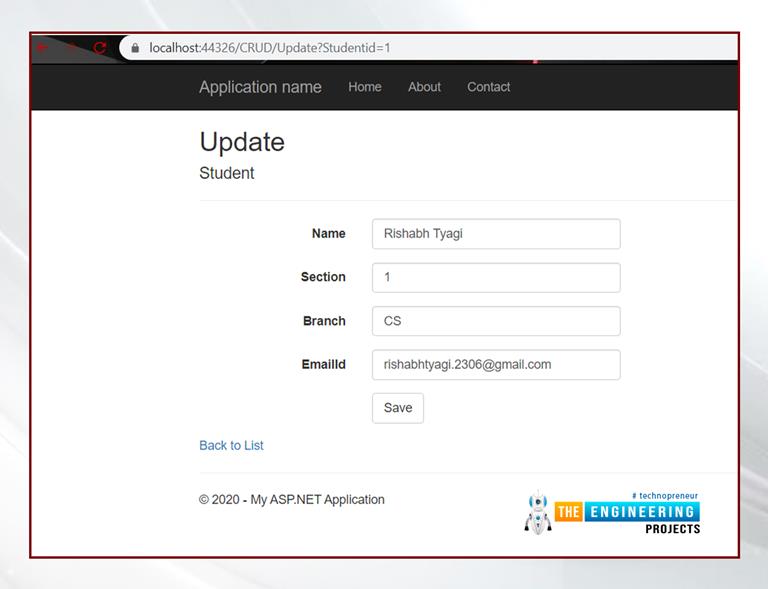 Databases and CRUD operations in C# - The Engineering Projects