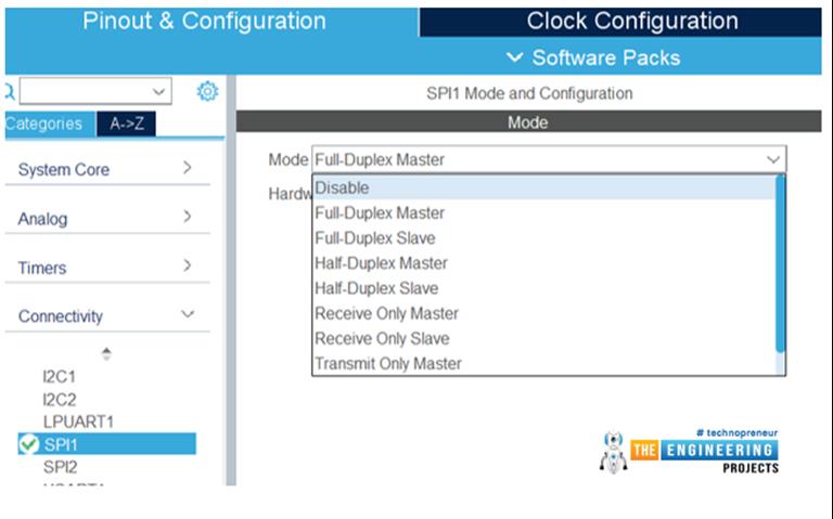STM32 SPI Communication - The Engineering Projects