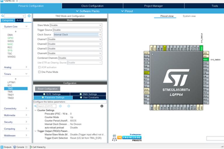 STM32 Serial Communication in Polling Mode - The Engineering Projects
