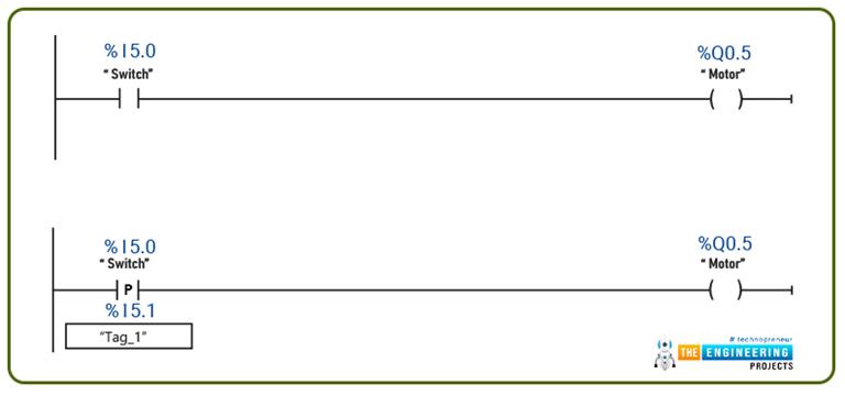 Signal Edge Detection in Ladder Logic - The Engineering Projects