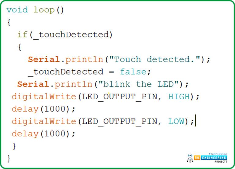 ESP32 Capacitive Touch Sensor - The Engineering Projects