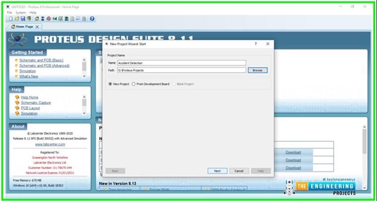 Accident Detection System using Arduino - The Engineering Projects