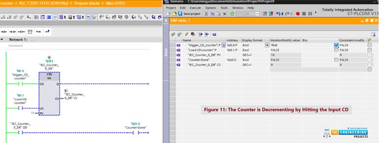 How to use Counters in Ladder Logic Programming? - The Engineering Projects