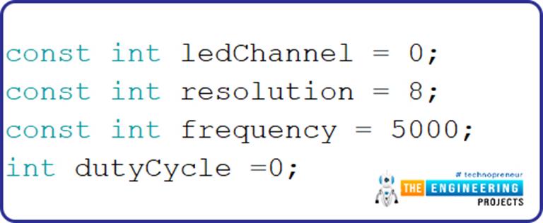 ESP32 PWM - The Engineering Projects