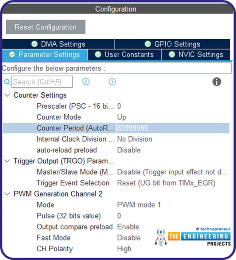 PWM with STM32 - The Engineering Projects