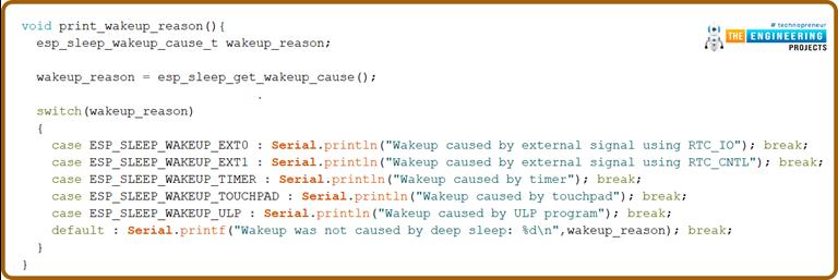 Esp32 Low Power Modes The Engineering Projects