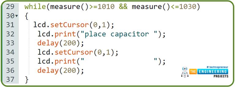 Capacitance Measurement using Arduino - The Engineering Projects
