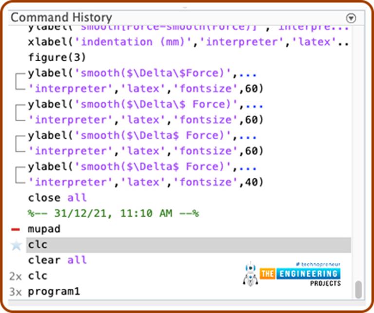 Introduction to MATLAB Command Window - The Engineering Projects