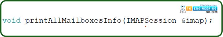 Receiving Emails With Esp32 Using Imap Server The Engineering Projects 2120