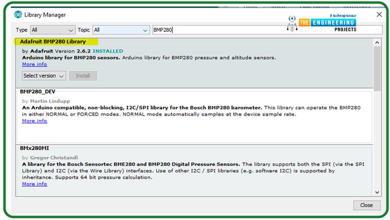 ESP32 BMP280 sensor Interfacing with ThingSpeak WebServer - The ...