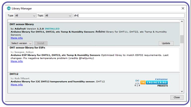 Server Sent Events With Esp32 And Dht11 The Engineering Projects 2321