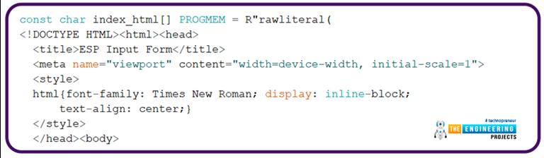Update LCD Display with ESP32 Web Server - The Engineering Projects
