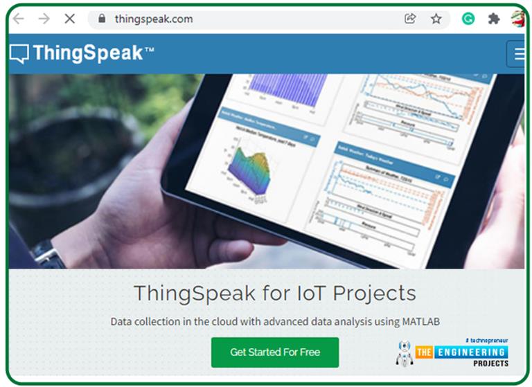 ESP32 BMP280 sensor Interfacing with ThingSpeak WebServer - The Engineering Projects