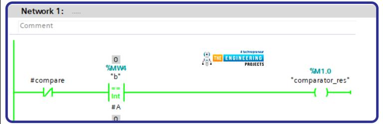 Comparator Operators in Ladder Logic Programming - The Engineering Projects