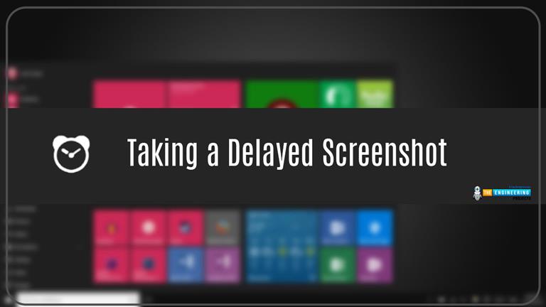Taking a screenshot in Raspberry pi 4 - The Engineering Projects