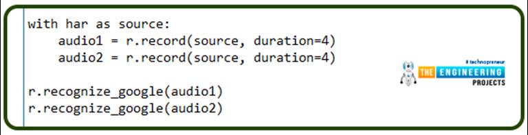 Speech Recognition System Using Raspberry pi 4 - The Engineering Projects