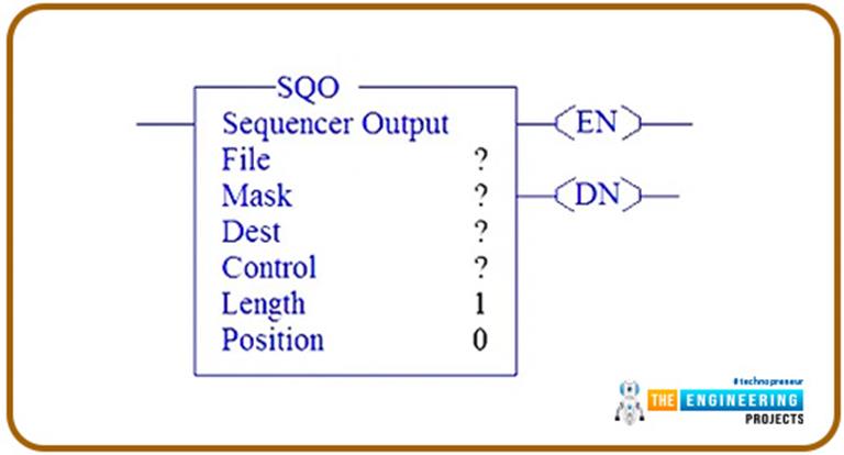 Sequencer Output Instruction In Plc Ladder Logic Programming The Engineering Projects 9595