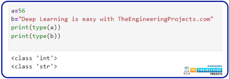 Types Of Python Variables In Tensorflow The Engineering Projects